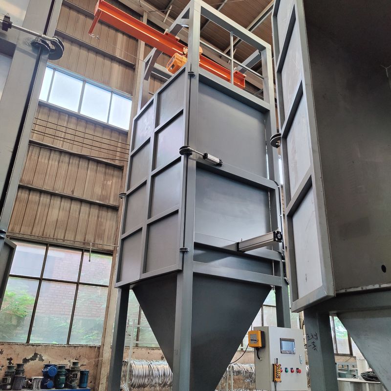 Putty Powder Bag Dump Station Bulk Bag Unloading Machine Unpacking