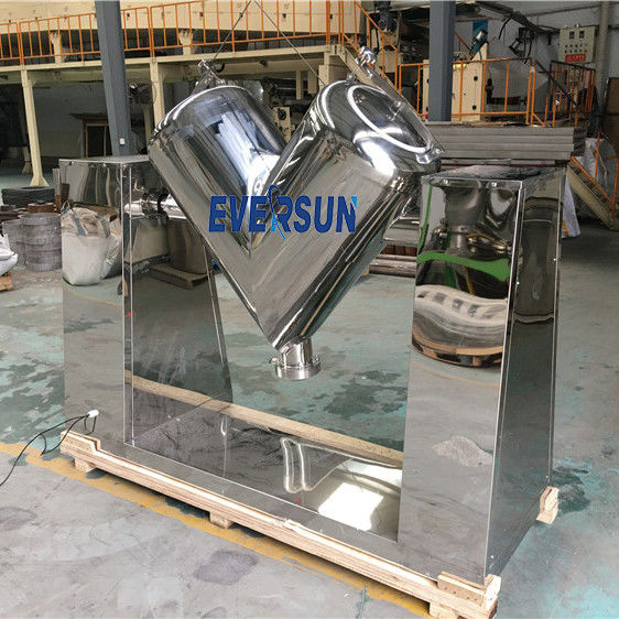 Small Stainless Steel 1-50 L V Shape Laboratory Mixing Equipment V ...