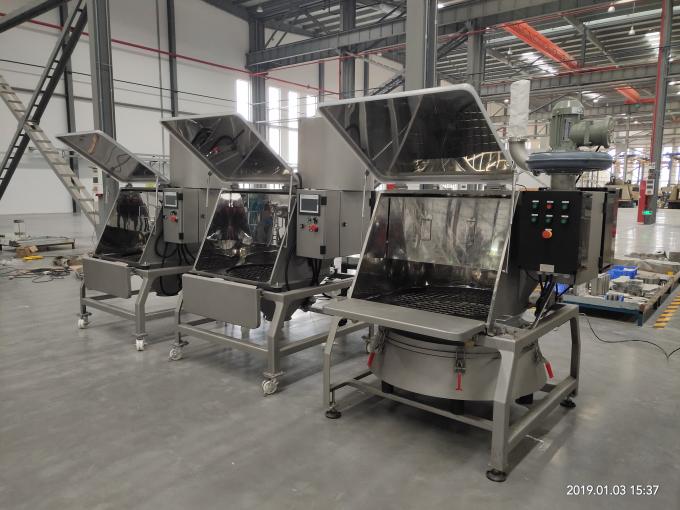 SUS Dust Control Bulk Bag Dump Station