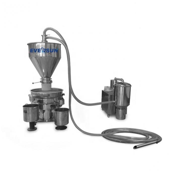 5.5kw Length 1250mm Talcum Powder Vacuum Conveyor