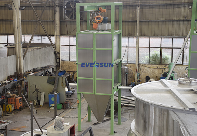 Bulk Bag Dumping Station Food Bulk Bag Lifter Unloader Machine