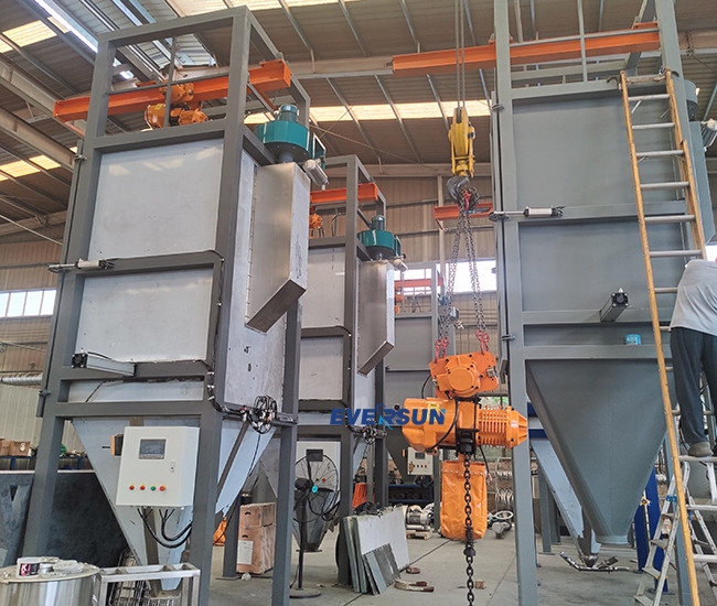 Bulk Bag Dumping Station Food Bulk Bag Lifter Unloader Machine