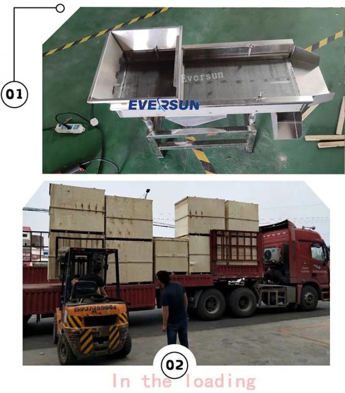 Adjustable Vibration Amplitude Linear Vibrating Screen For Effective ...